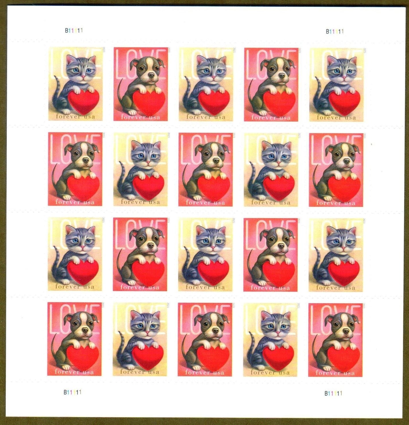 2023 USPS Love Forever Postage Stamps – The Cheap Stamps