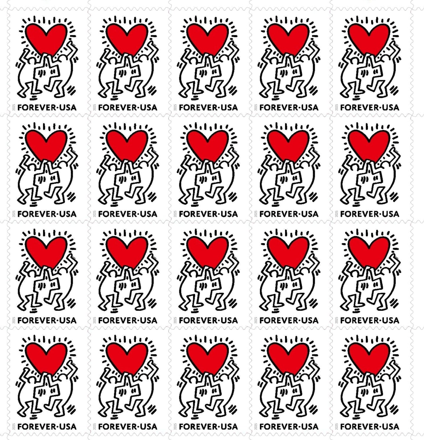 USPS 2025 Love Forever Stamps – The Cheap Stamps