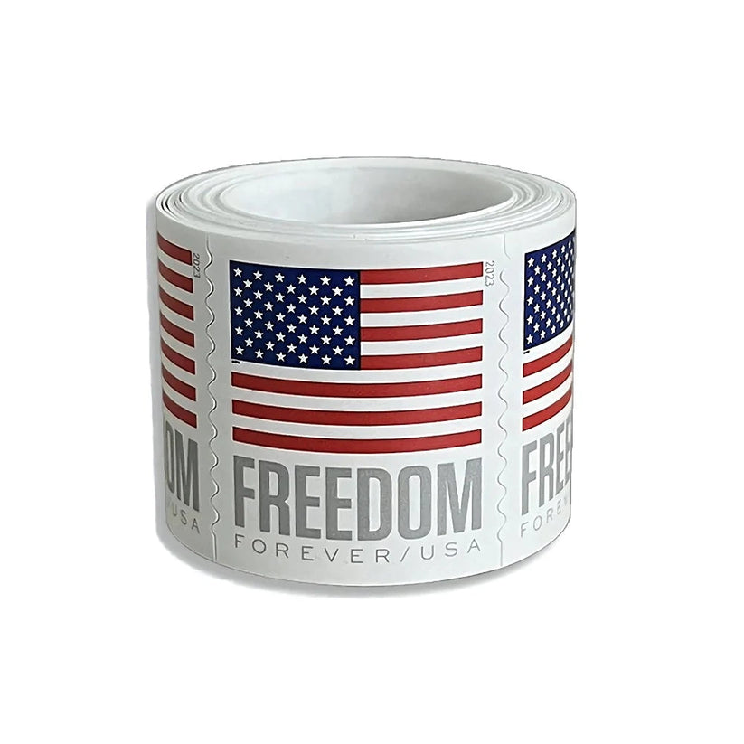 USPS 2023 US Flags Forever Postage Stamps – The Cheap Stamps