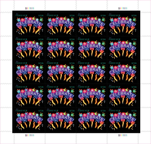 USPS Celebrate Forever Postage Stamps – The Cheap Stamps