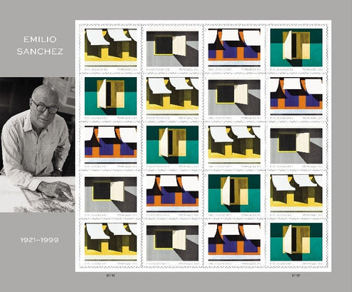 USPS Emilio Sanchez Forever First Class Postage Stamps - Honoring a ...