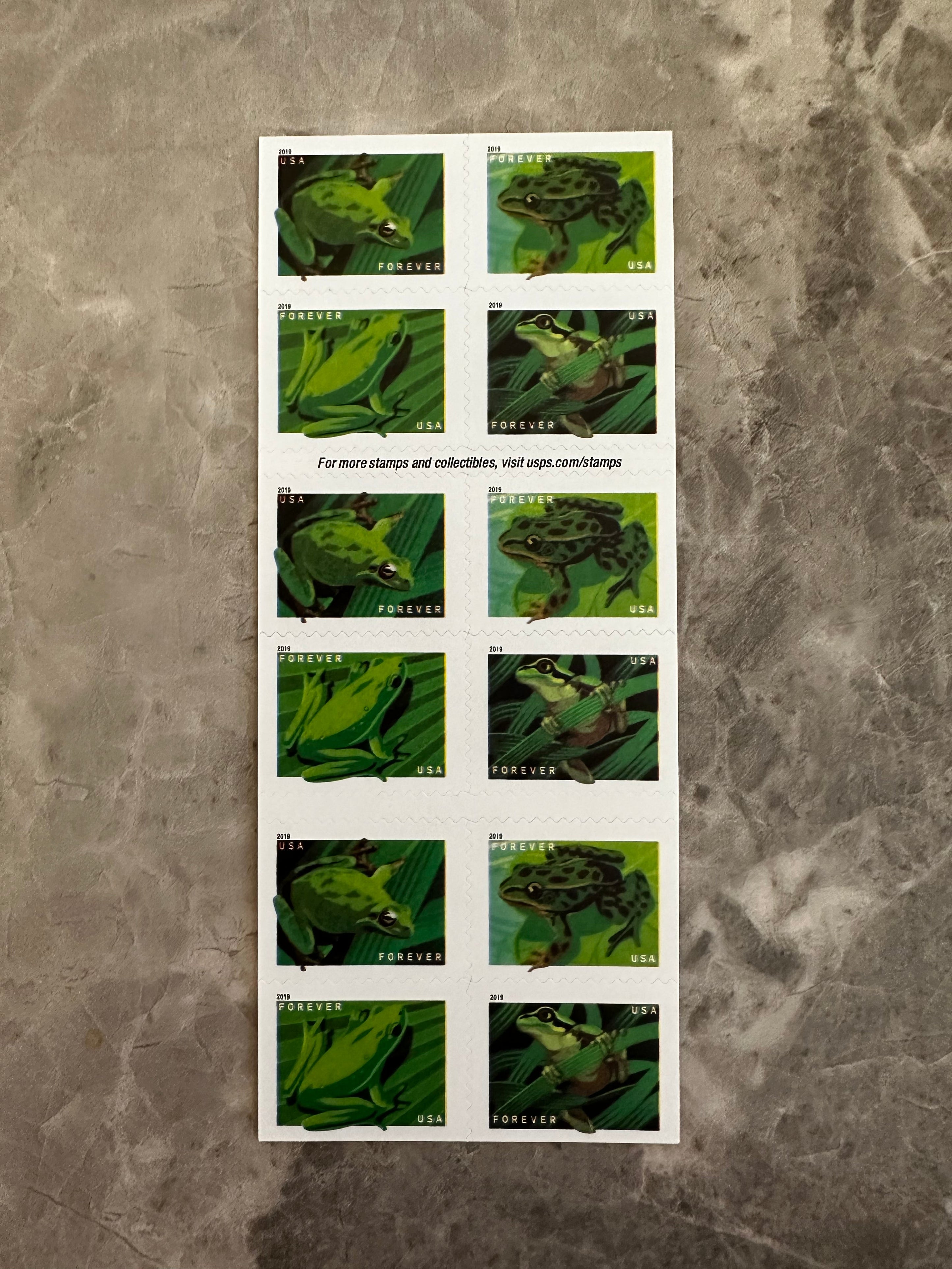 USPS Frogs Forever Postage Stamps – The Cheap Stamps