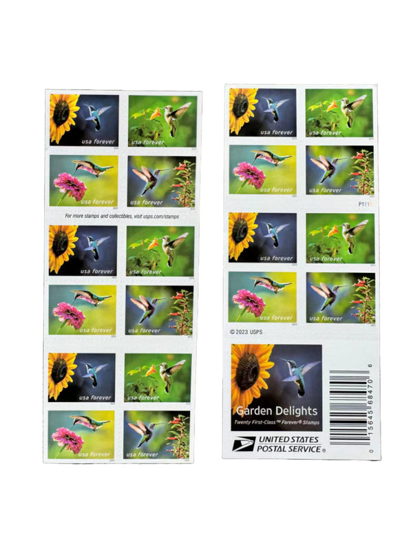 USPS Garden Delights Forever Postage Stamps – The Cheap Stamps