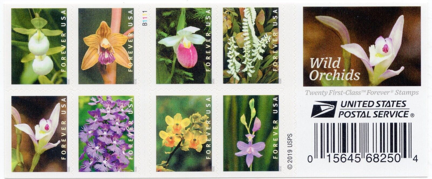 USPS Wild Orchids Forever Postage Stamps – The Cheap Stamps