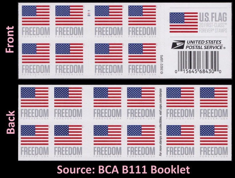 USPS 2023 US Flags Forever Postage Stamps – The Cheap Stamps